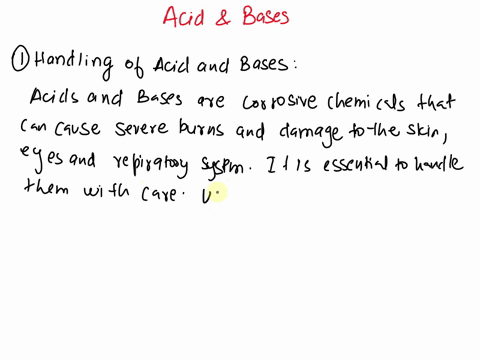 A hazop for the manual decanting and disposal of an acid...