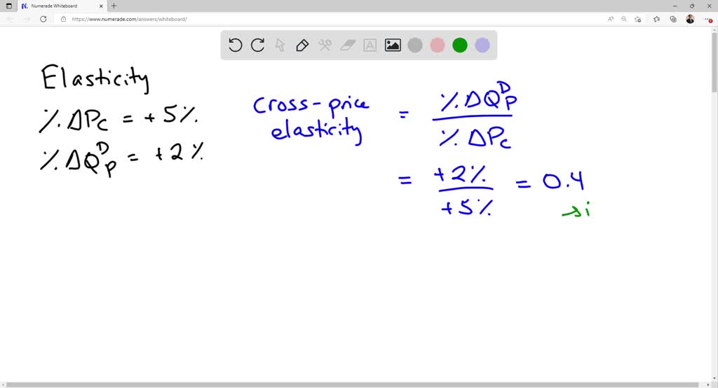 SOLVED: Part A If the price of Coke increases by 5%, the quantity of ...