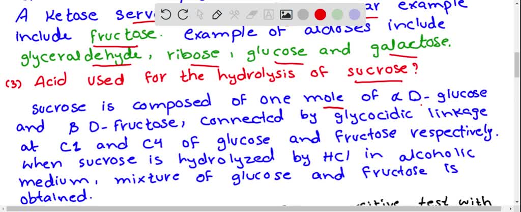 SOLVED: What functional group is present in glucose? Is glucose ...