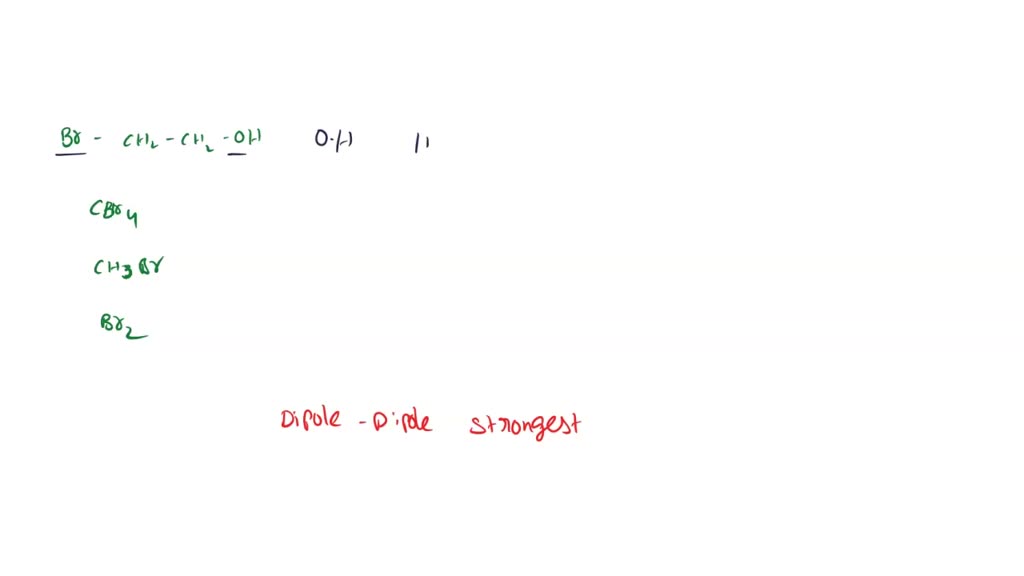 SOLVED: Which of the following compounds has dipole-dipole interactions ...