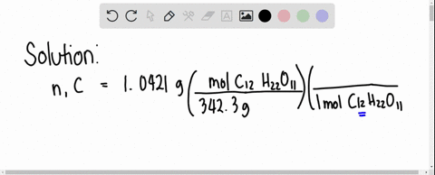a sample of 2 tsp of sugar c12h22o11 weighs 900 ga record each step ...