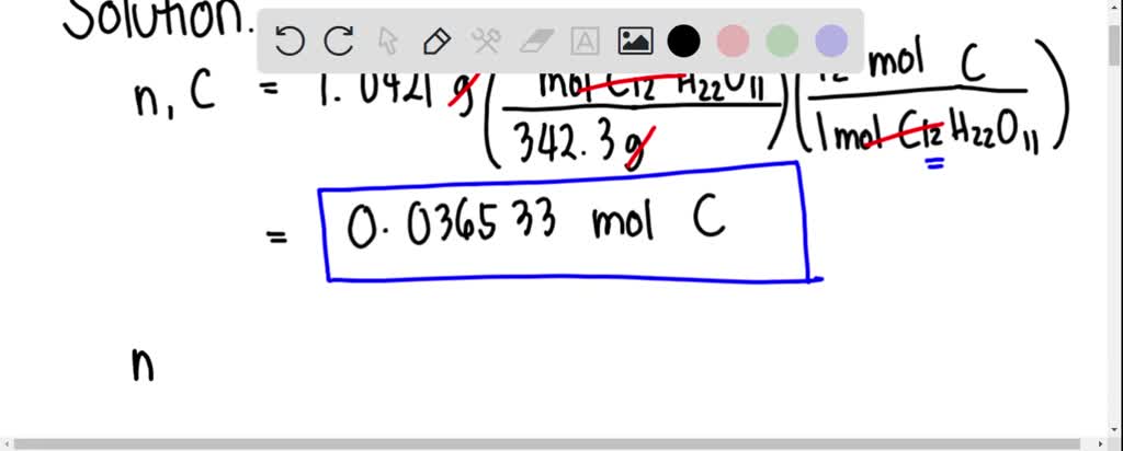 SOLVED: SHOW YOUR WORK in the box. Use proper dimensional analysis. Substance Chemical Formula ...
