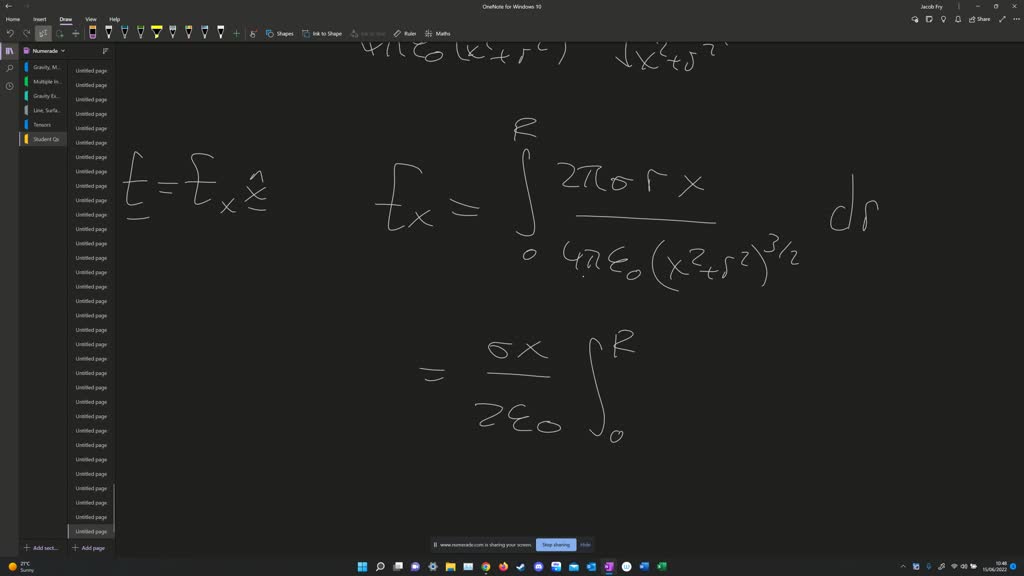 SOLVED: a) Find the electric field caused by a disk of radius R with a ...