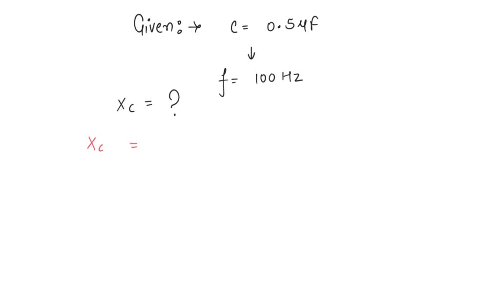SOLVED: A capacitor of capacitance 0.5uF is connected to a source of alternating electromagnetic ...