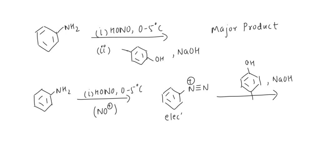 SOLVED: Which is the major product of the following reaction? NH3 HONO ...