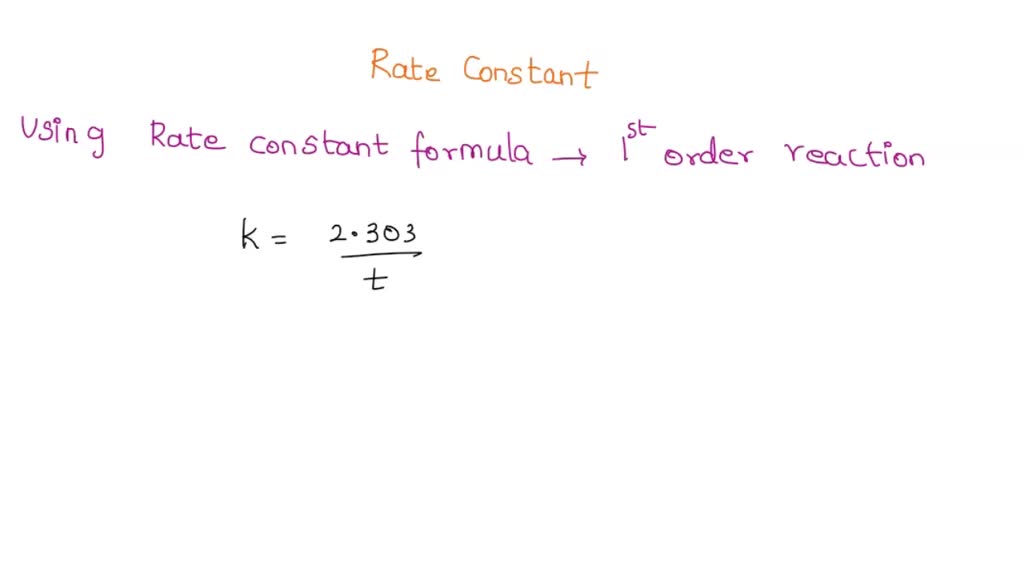 SOLVED: 3. The data given below were obtained for the reaction A B ...