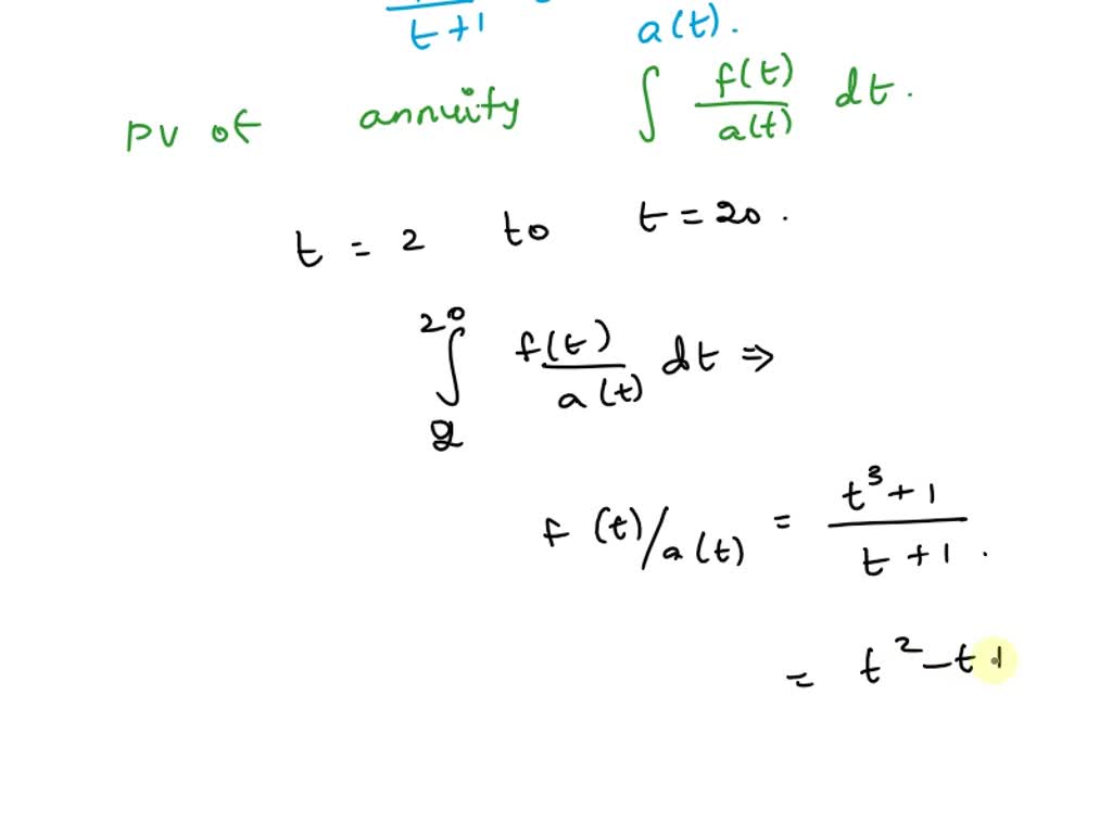 SOLVED: Allan receives a four-year continuous annuity with rate of ...