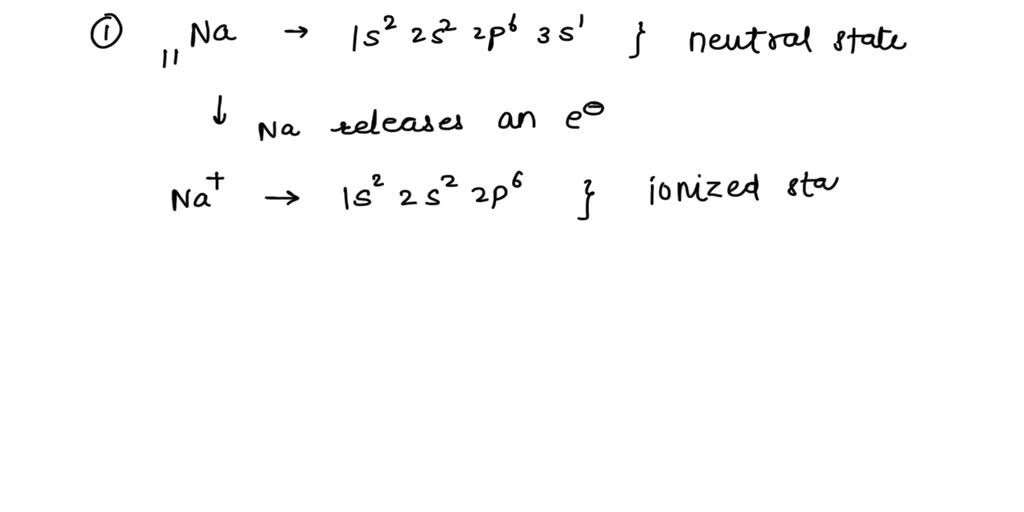 SOLVED: 'Using the Bohr model, illustrate the neutral and ionized ...