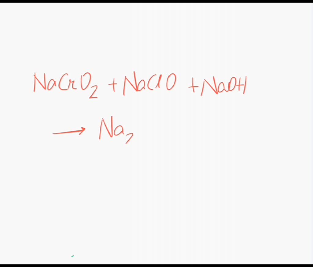 SOLVED: BALANCE THESE REDOX EQUATIONS: Mn(NO3)2 + NaBiO3 + HNO3 + HMnO4 ...
