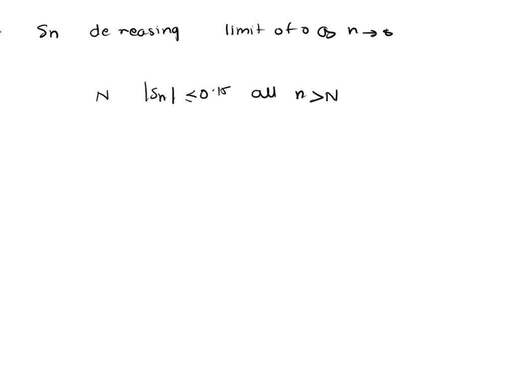 SOLVED: point) Click on the image to see larger graph. 010 +0 9,21 The sequence Sn graphed is ...