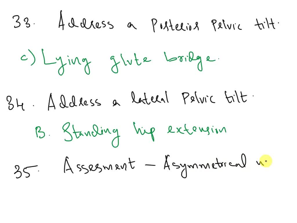 SOLVED: Which mobility test is recommended when the client demonstrates ...