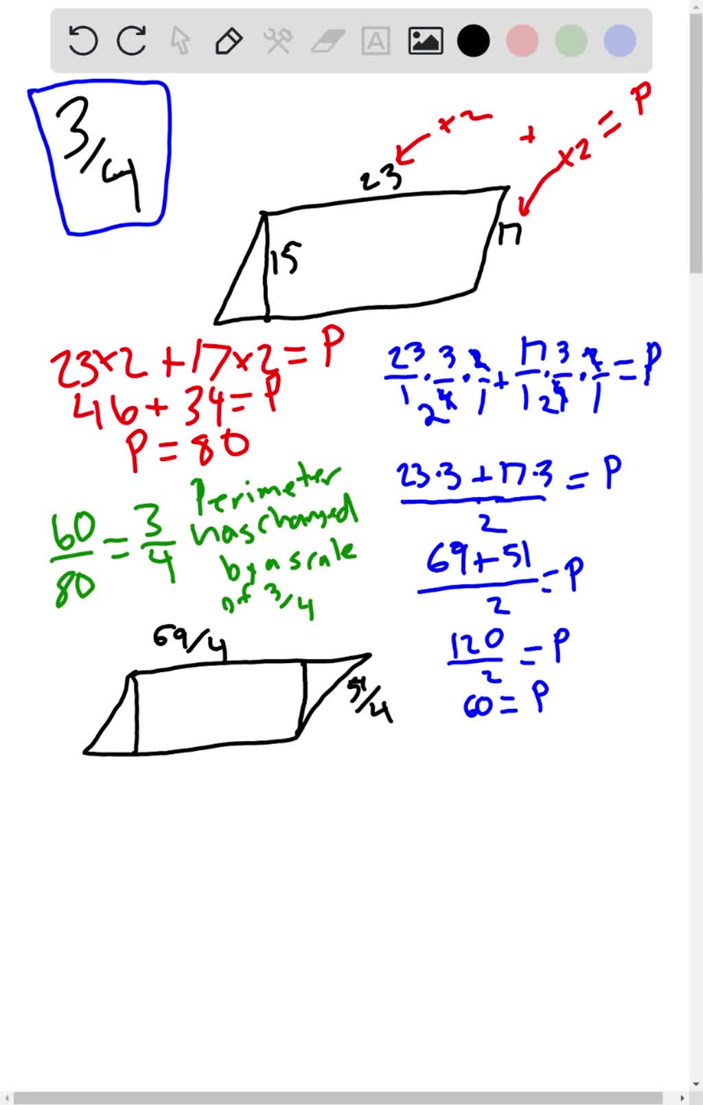 SOLVED: Determine how multiplying all the linear dimensions by affects ...