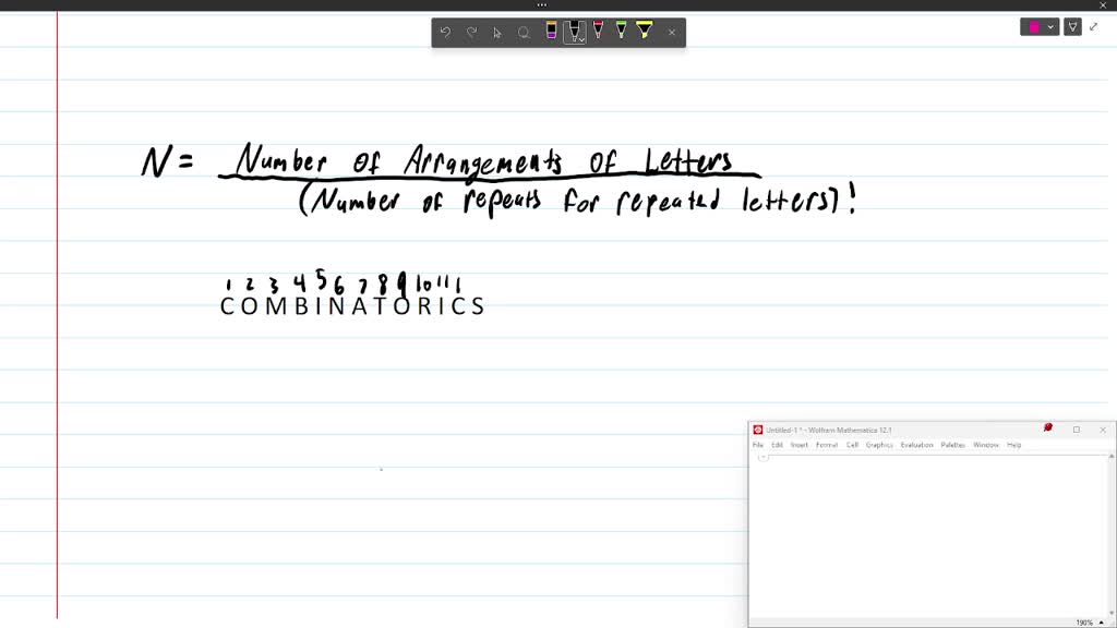 Solved How Many Ways Can The Letters In The Word Combinatorics Be Arranged