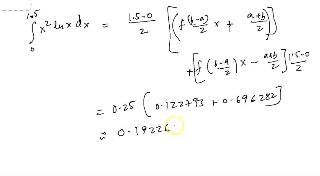 Solved Approximate The Following Integrals Using Gaussian Quadrature With N 2 And Compare