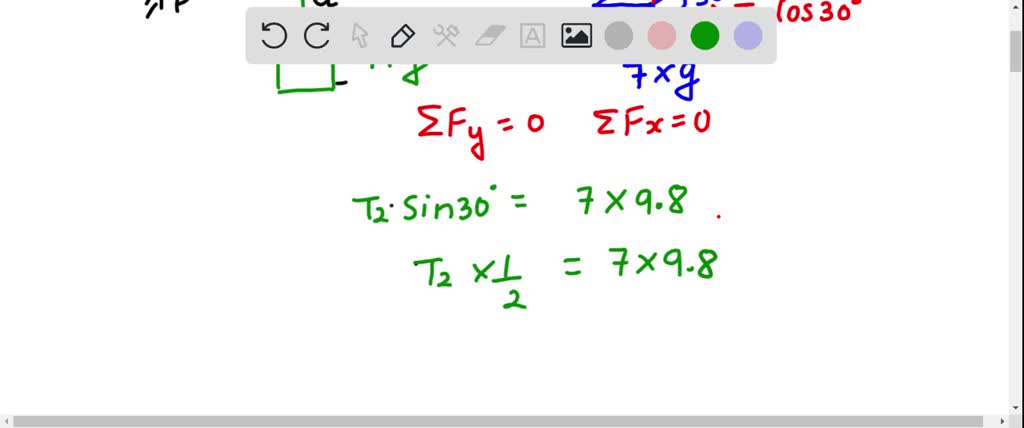 SOLVED: '• Find the tension in the horizontal string PQ and the string QR in the given figure ...