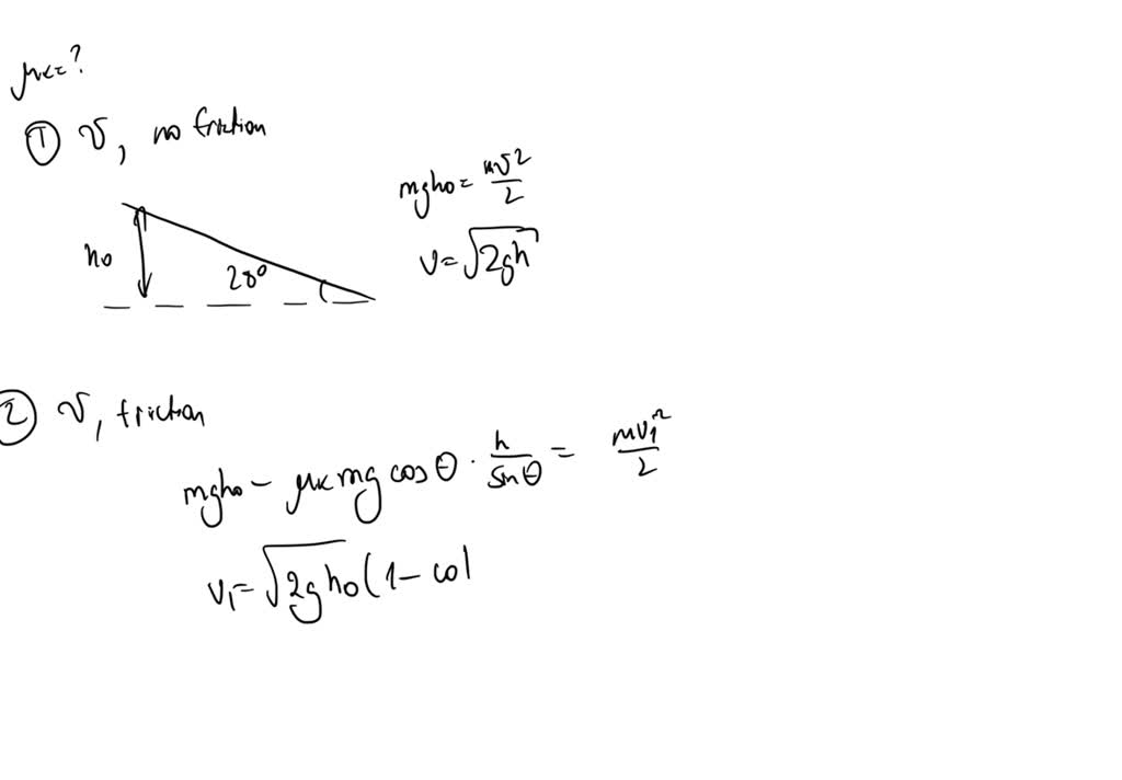 SOLVED: A child slides down a slide with a 28 degree incline, and at the bottom her speed is ...