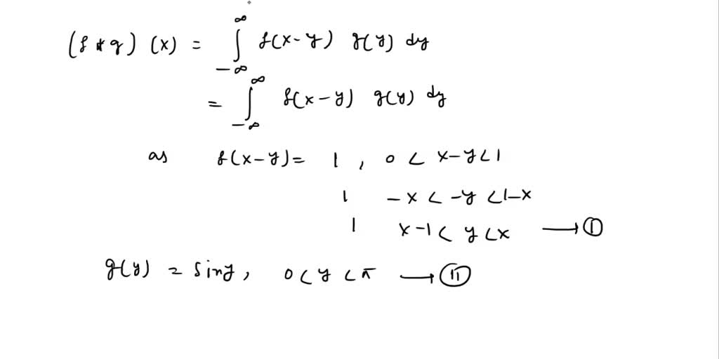 Find the convolution of the following two functions: (a) f(x) = e^ax, g ...