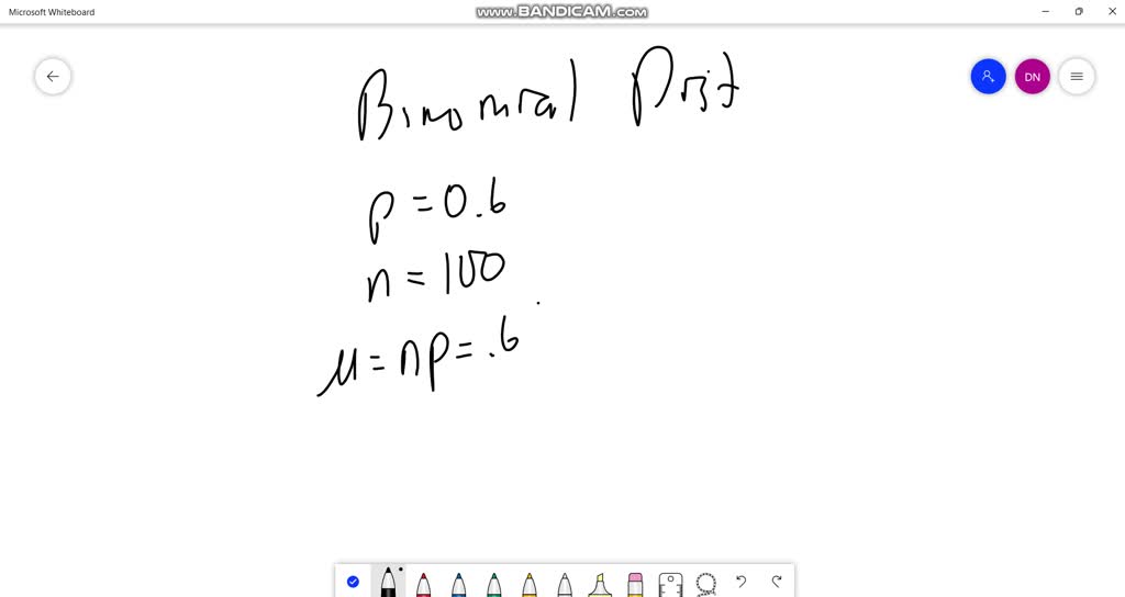 Solved Xfollows Binomial Distribution With Given Parameters N Below 15 Given P 0 25and Var