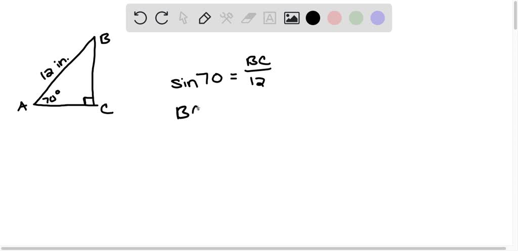 SOLVED: Enter a number rounded to two decimals. Two triangles ABC and A ...