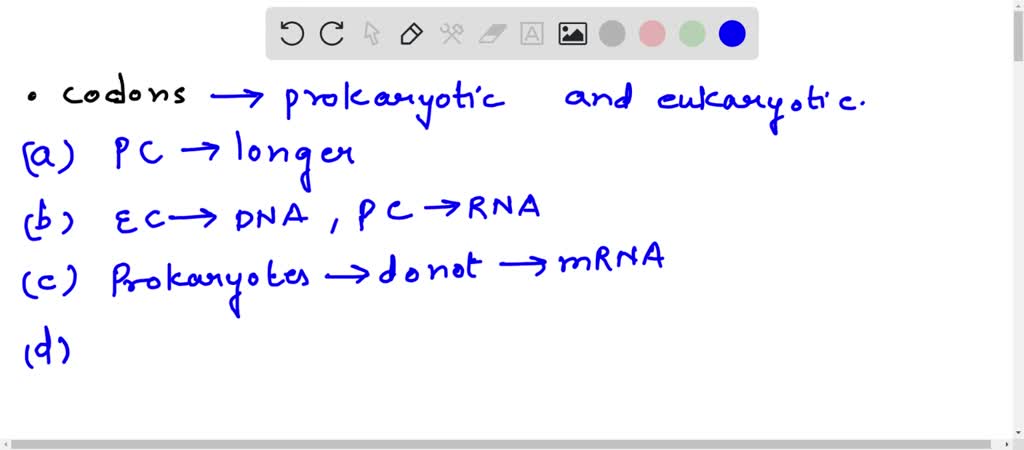 SOLVED: Which of the following statements about codons in prokaryotic cells and eukaryotic cells ...