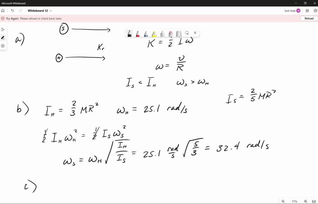 SOLVED: A solid ball and a hollow ball are both rolling along level ...
