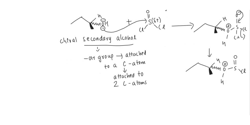 SOLVED: Select all that apply to a reaction between a chiral secondary ...