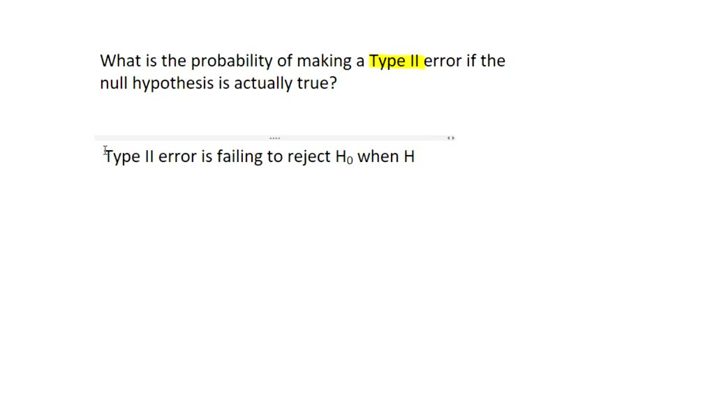 How do you calculate the probability of committing a Type II error for ...