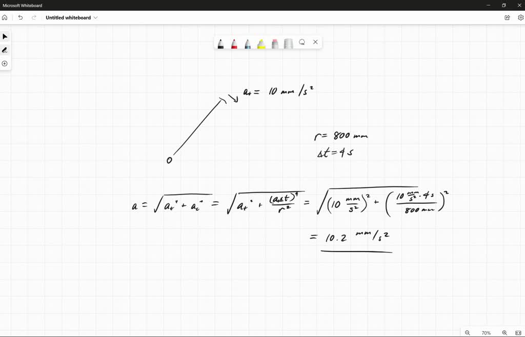 SOLVED: B. Derive the equations of motion for the RP robot arm be B ...
