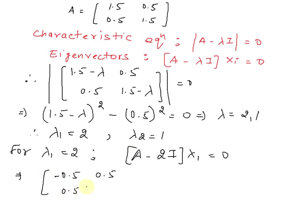 SOLVED: 12.7.a. Missing eigenvector 0.0/20.0 points (graded) Let A be a 3x3 symmetric matrix ...