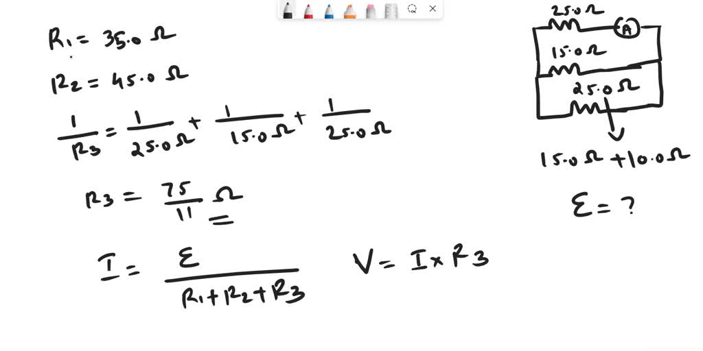 SOLVED: For the circuit shown in the figure (Figure 1) both meters are idealized, the battery ...