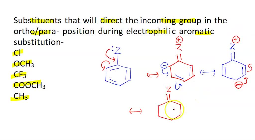 SOLVED: Select the structures of major resonance contributors when nitrobenzene reacts with an ...