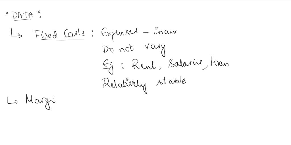 SOLVED: A mix of fixed and variable costs in a company's operations is a company's operating ...