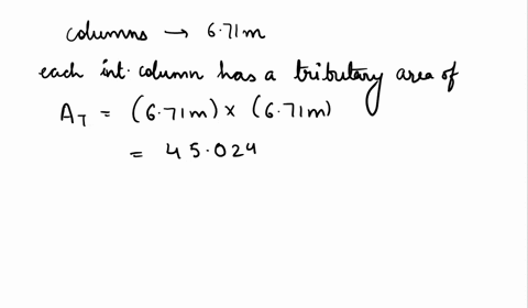 SITUATION 4: A three-storey building has interior columns spaced 8 ...