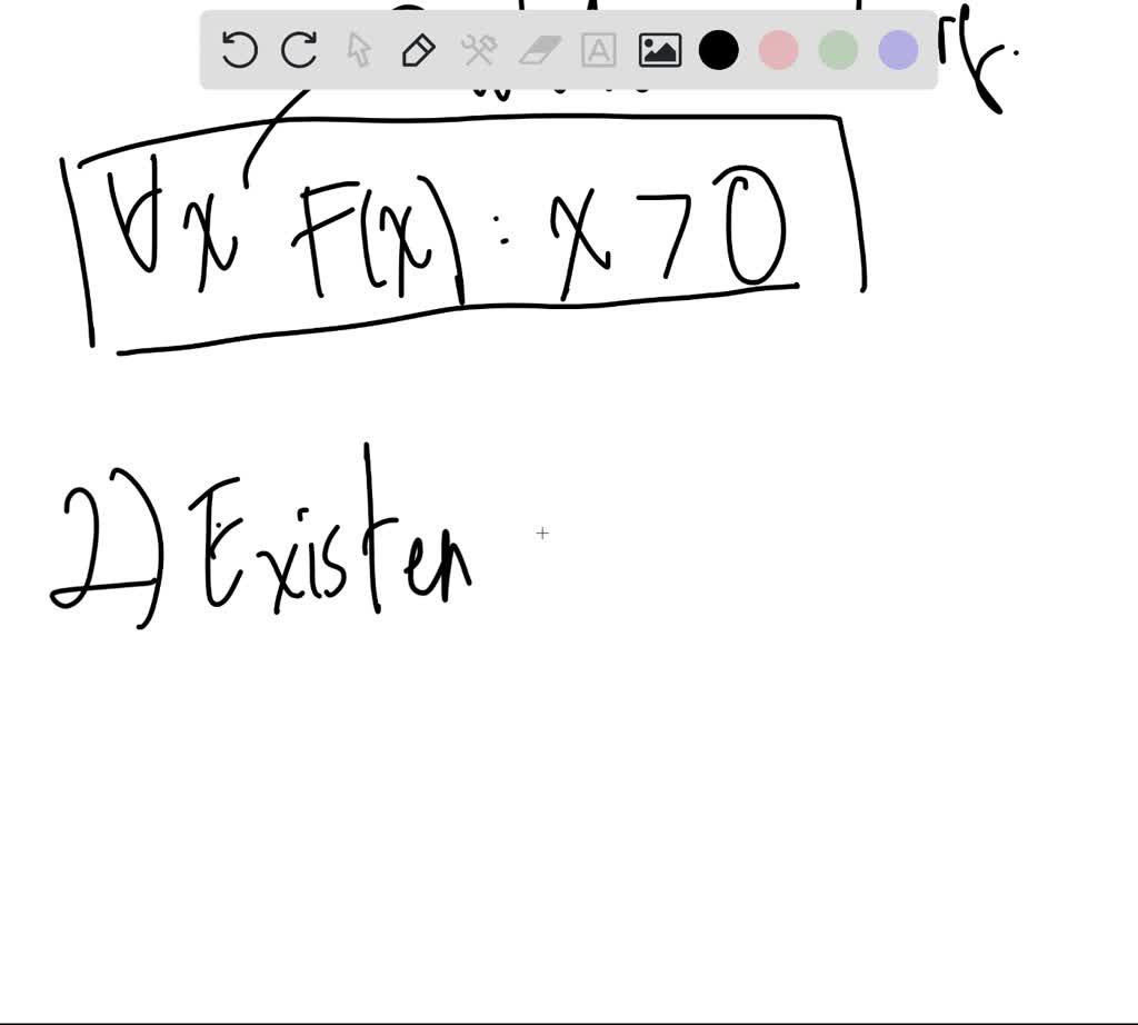 SOLVED: Question 5. What is the difference between universal and existential quantifiers and ...