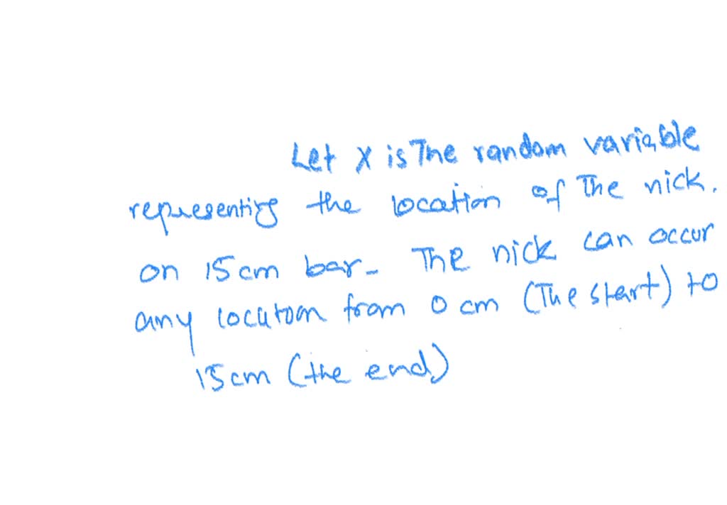 SOLVED: A manufacturer produces metal bars measuring 15 cm using ...