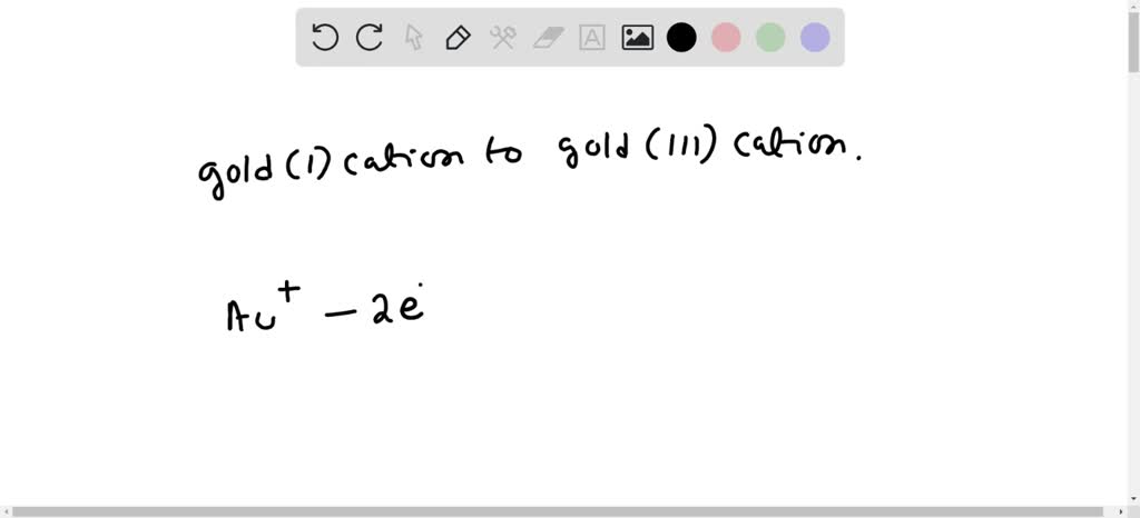 SOLVED: Write a balanced half-reaction describing the oxidation of ...