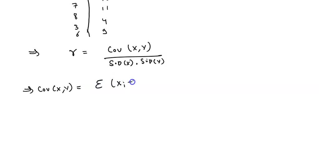 SOLVED: Compute r, the correlation coefficient; using the following ... SOLVED: Compute r, the correlation coefficient; using the following ...