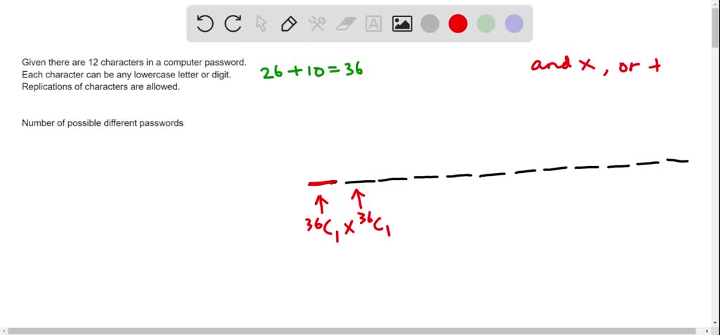 Solved A Computer Password Consists Of Nine Characters Replications Are Allowed Part 0 5