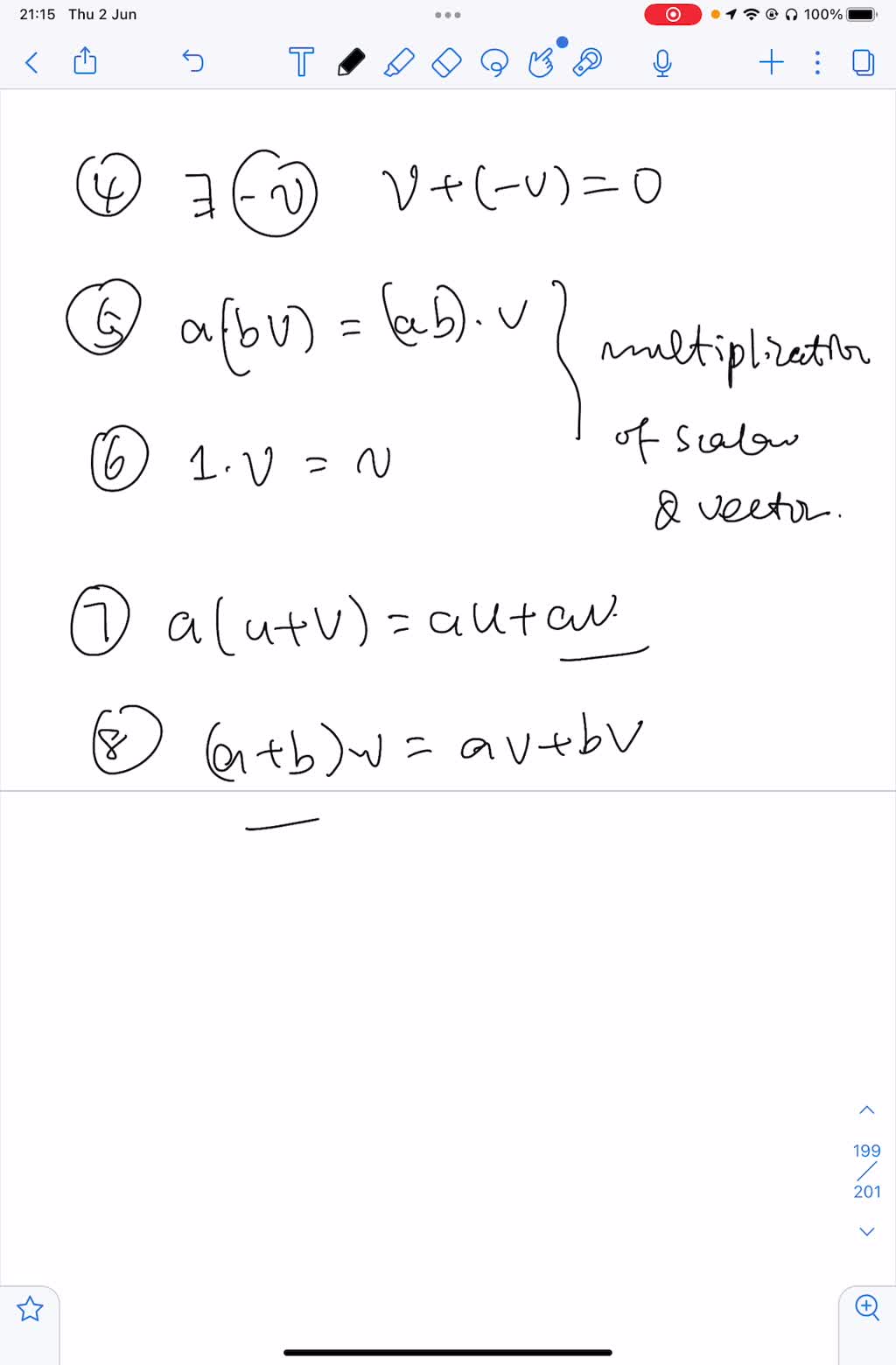 SOLVED: A map (or transformation) between two vector spaces V and W is a rule T that assigns a ...