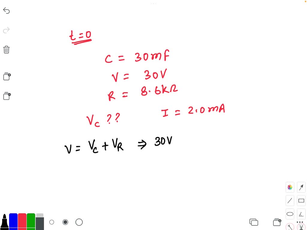 SOLVED: An uncharged capacitor (C = 1.8 uF) and two identical resistors ... SOLVED: An uncharged capacitor (C = 1.8 uF) and two identical resistors ...