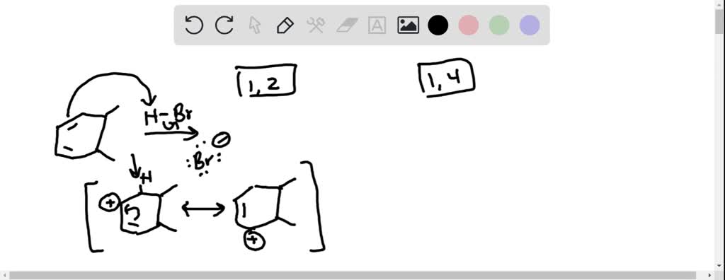 Solved What Is The Major Product Of The Following Reaction Hbr 40