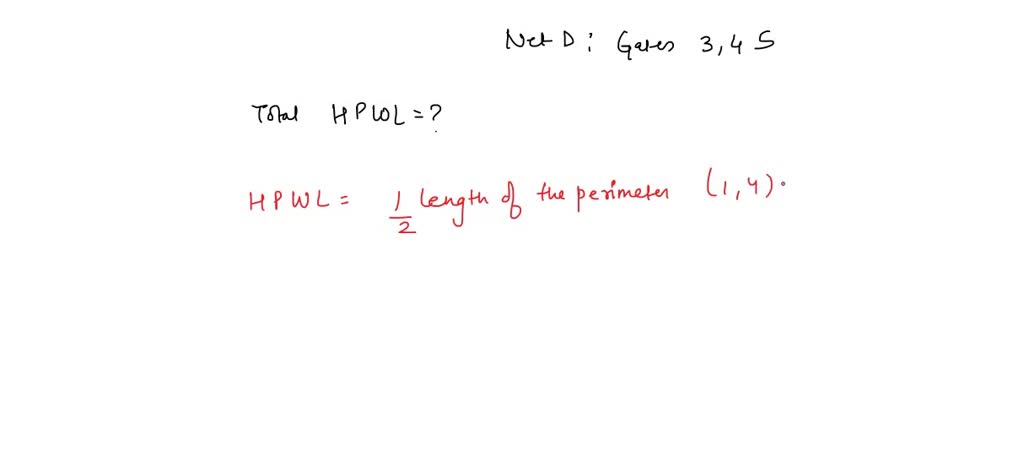Problem 2: Half-Perimeter Wirelength (HPWL) Calculation Consider this ...