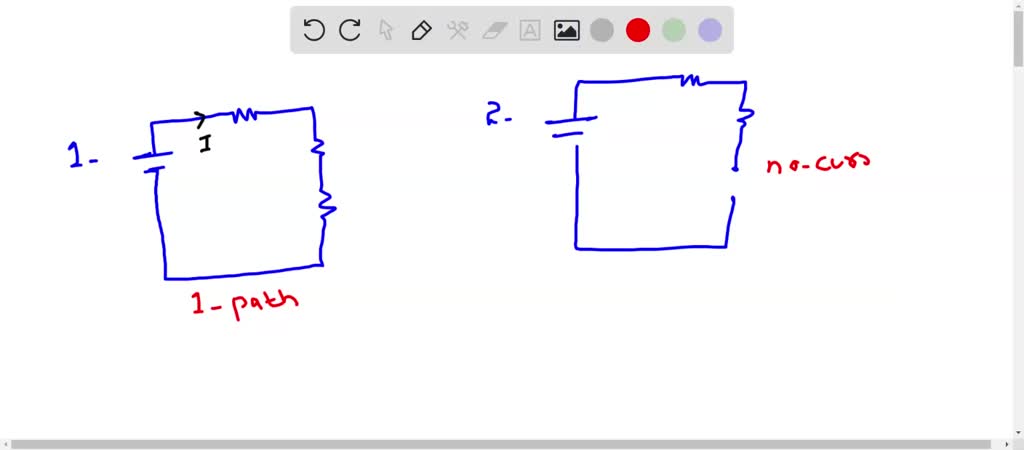 SOLVED: A circuit featuring multiple paths through which current can ...