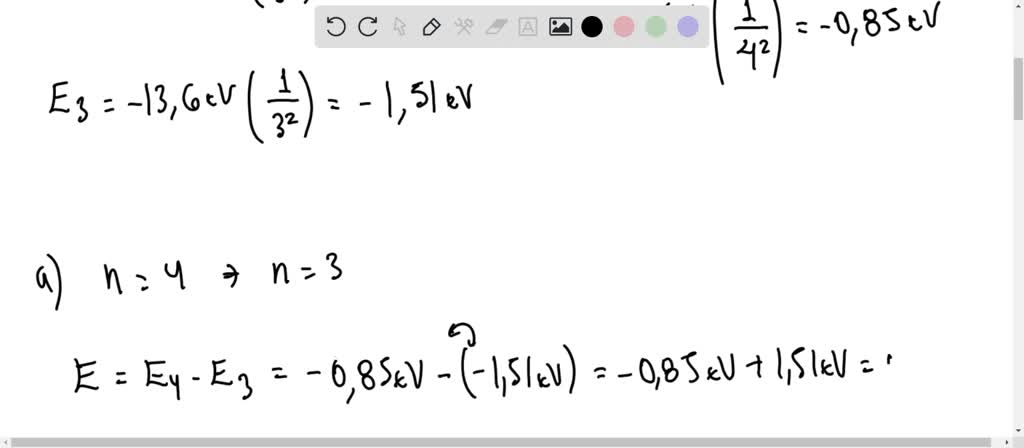 Solved A Hydrogen Atom Is In The Ground State It Absorbs Energy And
