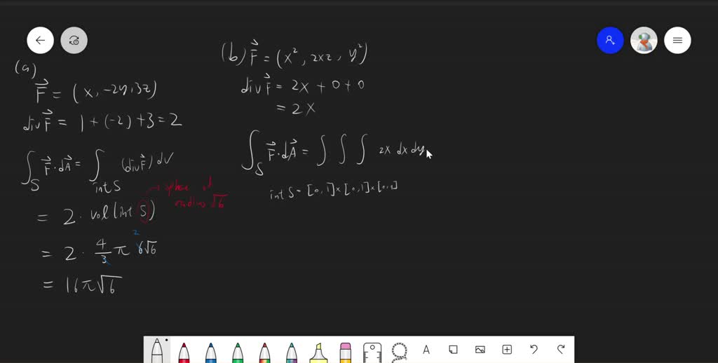 SOLVED:Use the Divergence Theorem to compute the net outward flux of ...