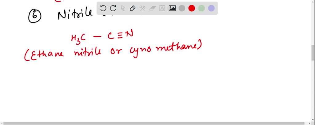 SOLVED: Draw molecules with the following functional groups: carboxylic ...