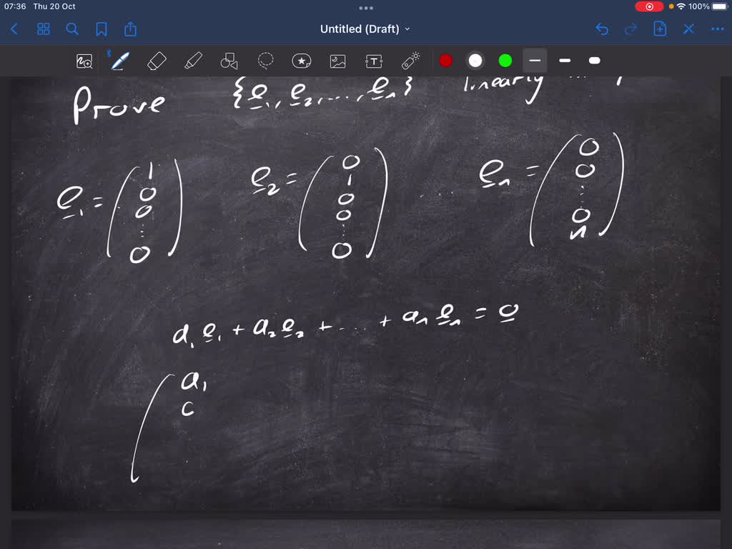 SOLVED: let ej denote the vector whose jth coordinate is 1 and whose ...