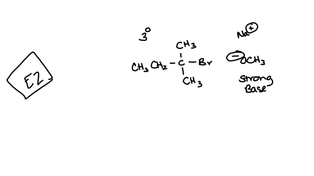SOLVED: What is the major product of the following reaction? CH3 NaOCH3 CH3-CH2-CBr CH3 CH3 CH3 ...