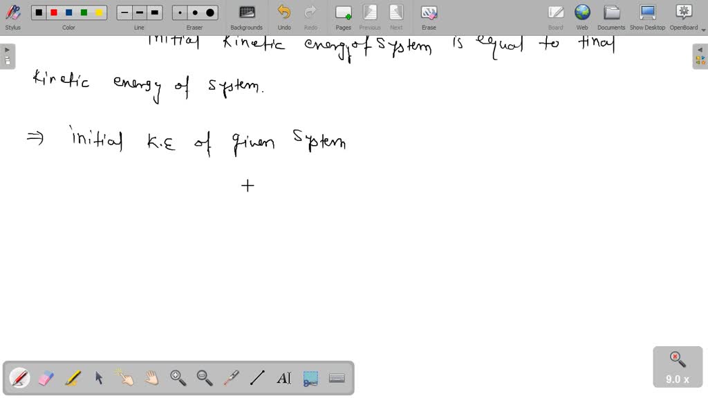 SOLVED: A block of mass m1 = 2 kg moves at a velocity of v1,i = 2 m/s. It collides with another ...