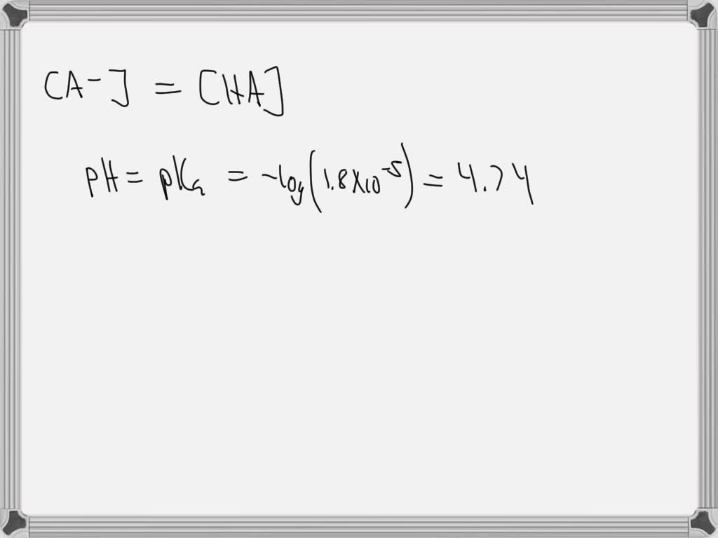 SOLVED: Color of Initial solution (H2O, acetate buffer) and initial pH if use universal indicator.
